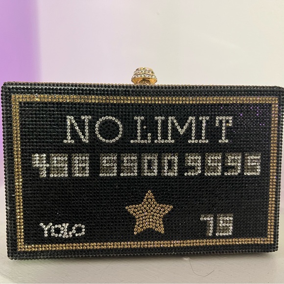 Bags | No Limit Rhinestone Clutch | Poshmark